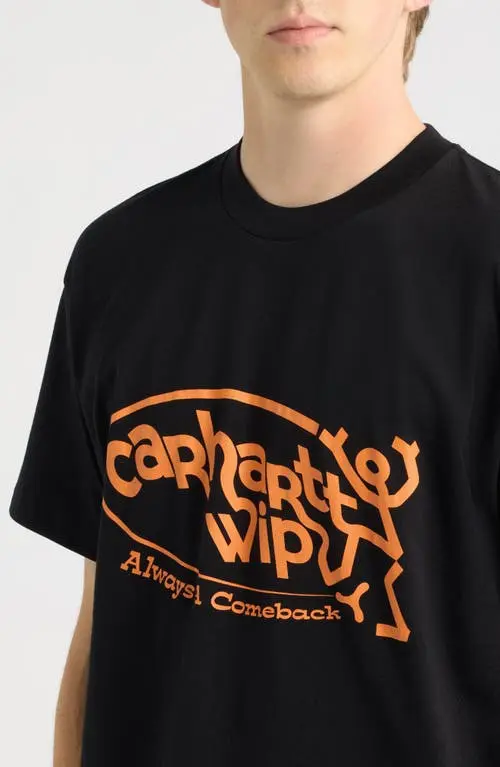 Carhartt Work In Progress Always A Come Back Organic Cotton Graphic T-shirt