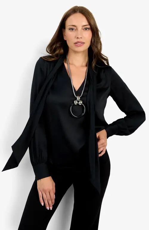 Trina Turk Deming Top - Black