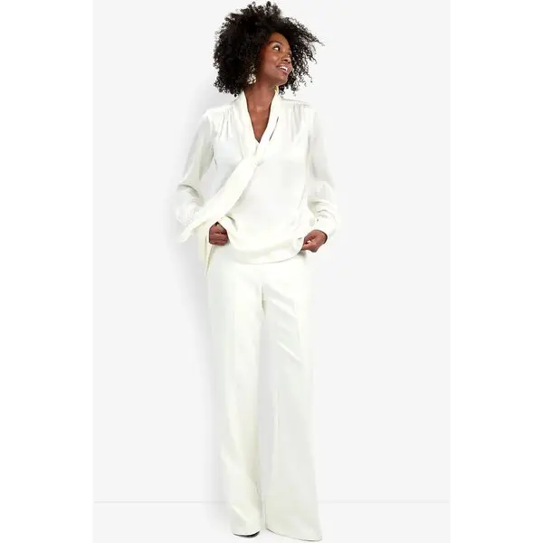 Trina Turk Deming Top - Whitewash