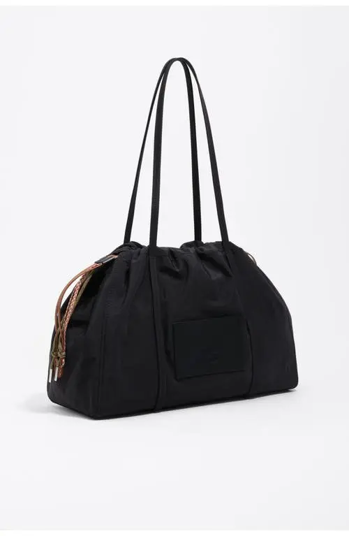 Bimba Y Lola Large Nylon Shoulder Bag