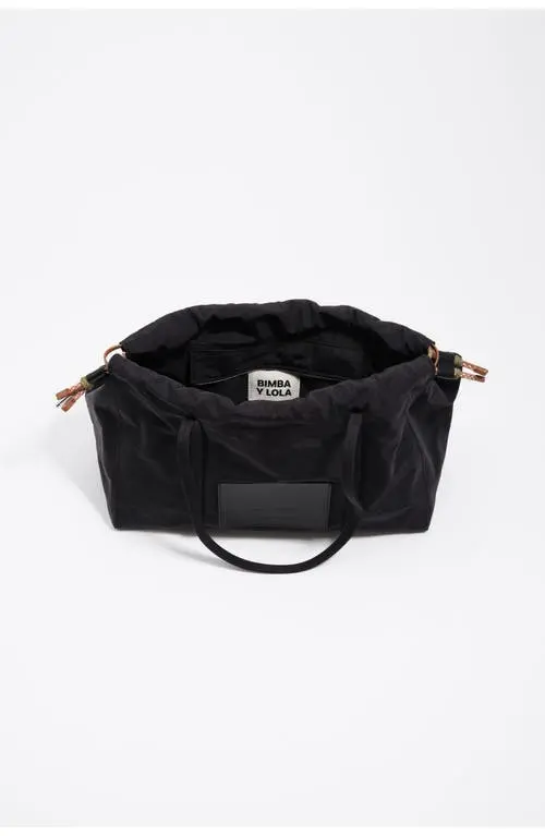 Bimba Y Lola Large Nylon Shoulder Bag