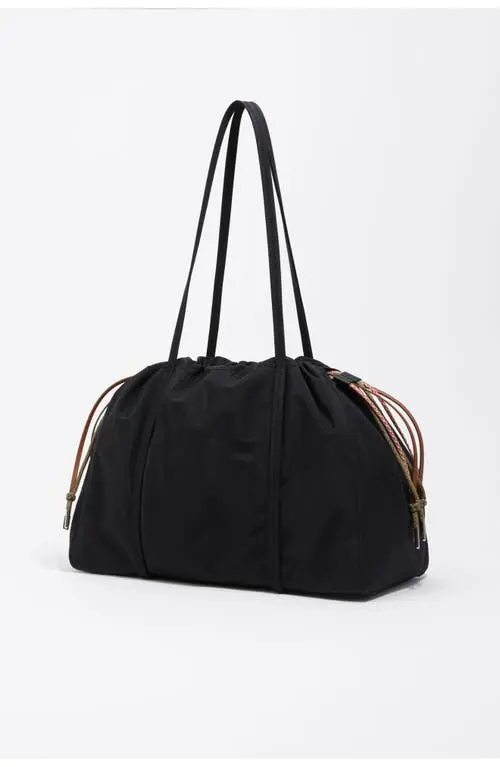 Bimba Y Lola Large Nylon Shoulder Bag