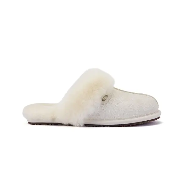 AUSTRALIA LUXE COLLECTIVE Neutrals Summer Mule Cream - White