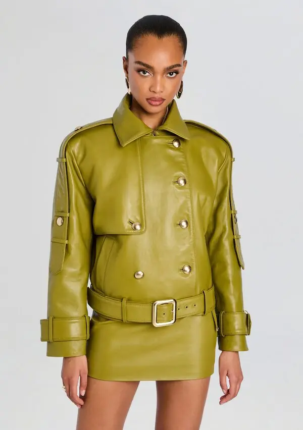 Retrofete Yseld Leather Jacket