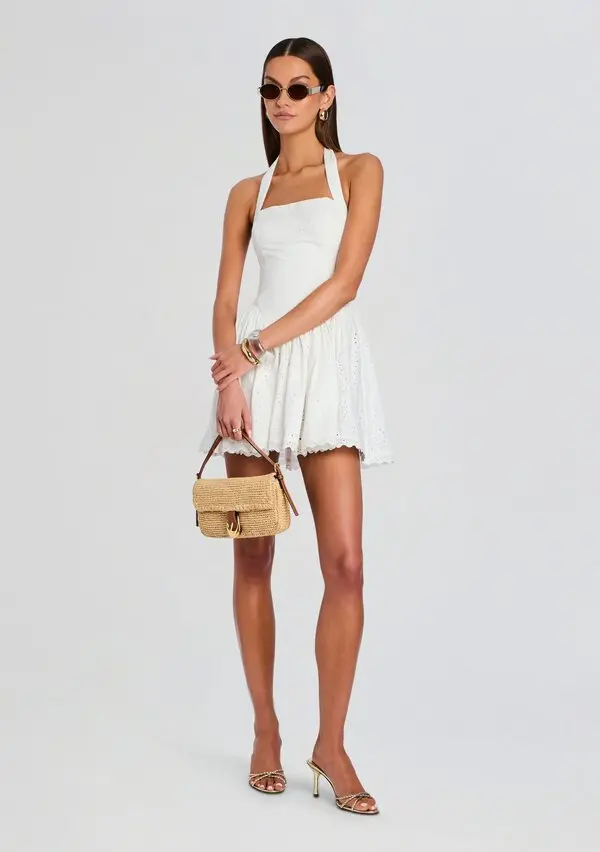 Hemant & Nandita Hina Corseted Mini Dress