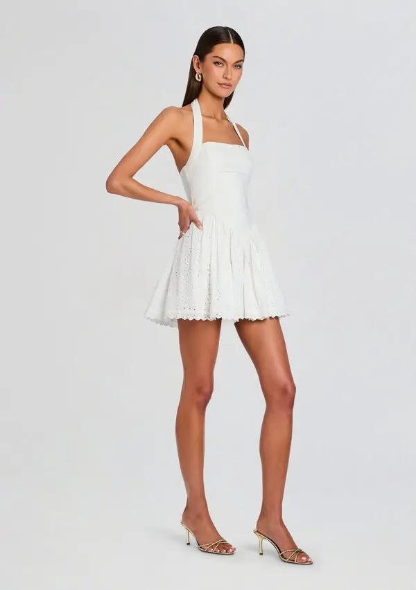 Hemant & Nandita Hina Corseted Mini Dress