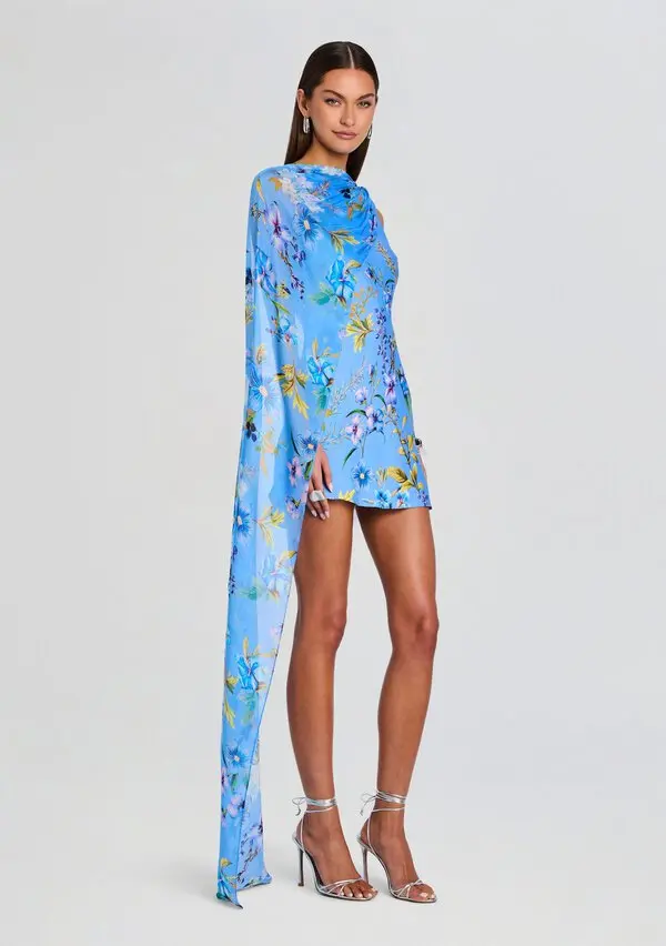 Hemant & Nandita Ayka Sash Mini Dress