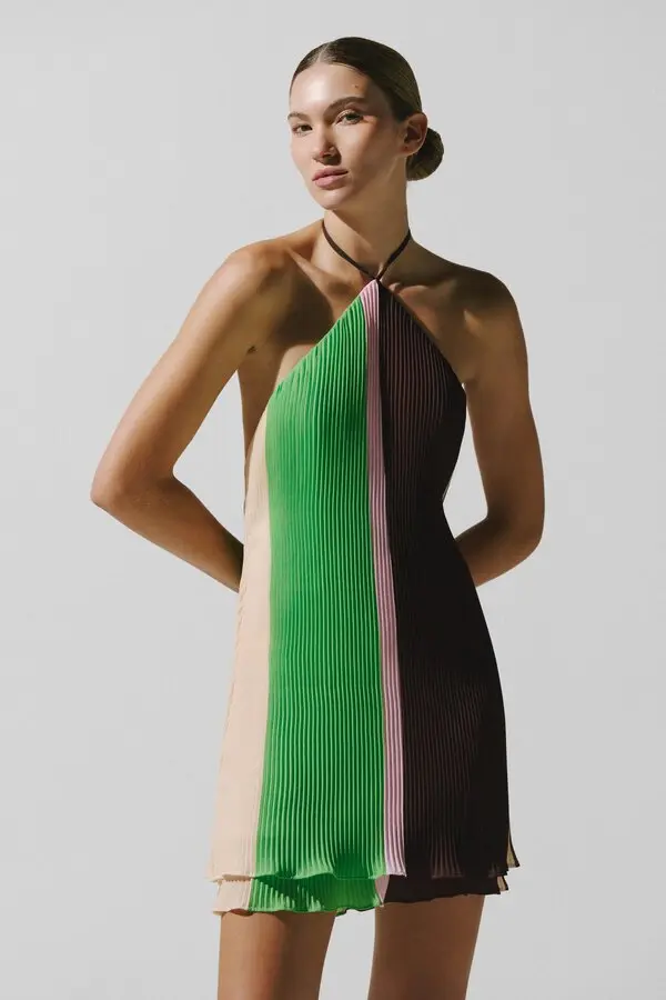 BAOBAB Coco Mini Dress - Caffe Verde