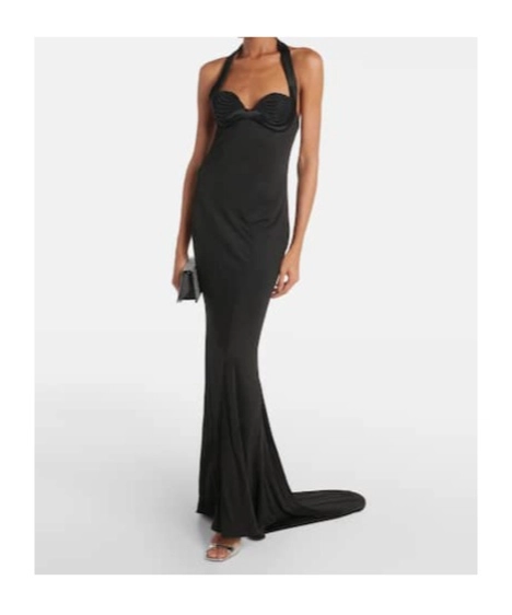 Galvan Halter Neck Dress