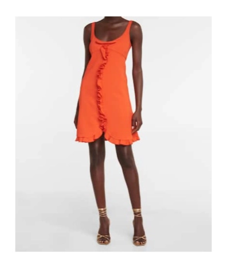 Giambattista Valli Ruffled Crêpe Minidress