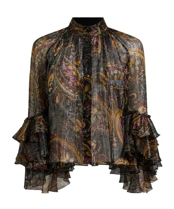 Etro Mandarin-collar Shirt
