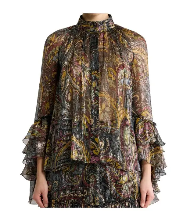 Etro Mandarin-collar Shirt