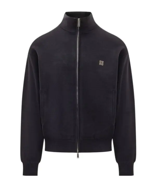 Dsquared2 Metal Upside Down Knit Cardigan