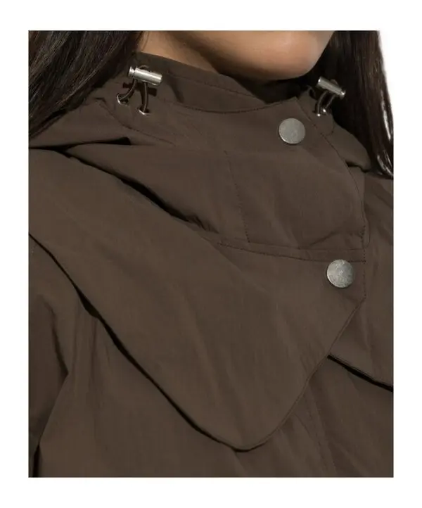 IRO PARIS Drawstring Hooded Jacket