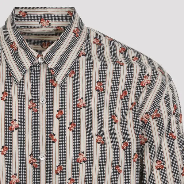 Dries Van Noten Collared Long-sleeved Shirt