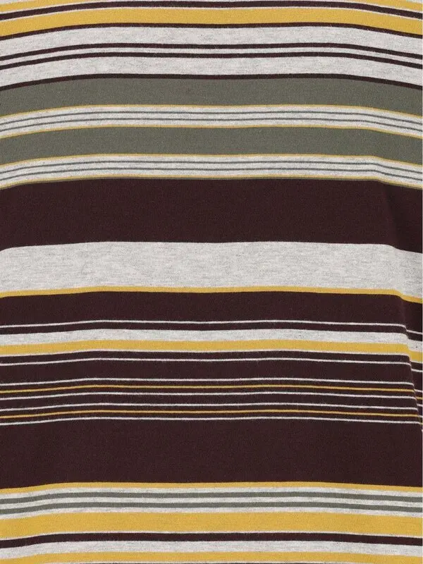 Dries Van Noten Striped Long Sleeved T-shirt - Black