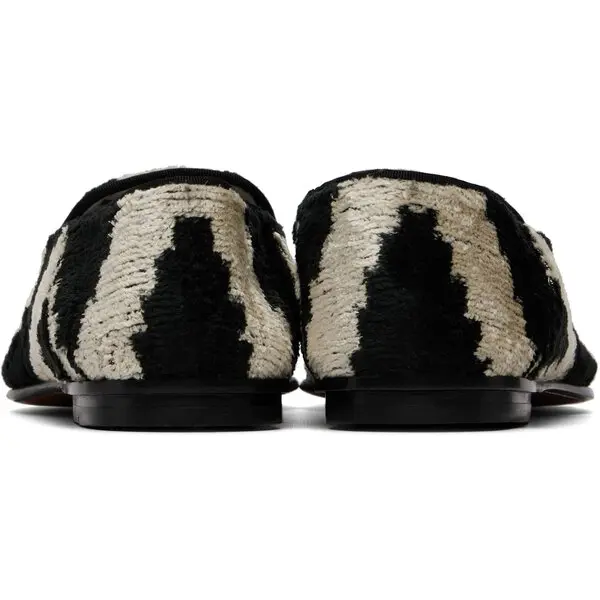 TOM FORD Jacquard Velvet Loafers
