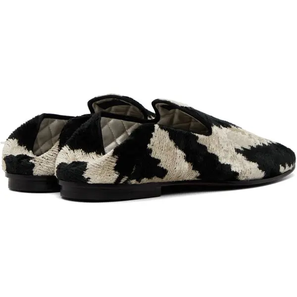 TOM FORD Jacquard Velvet Loafers