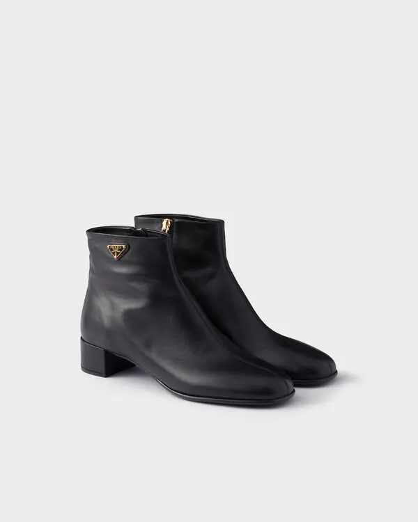 Prada Nappa Leather Booties