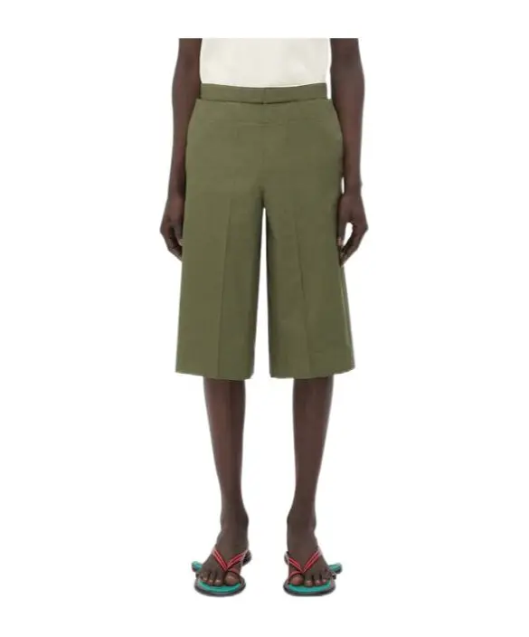 Bottega Veneta Compact Cotton Shorts