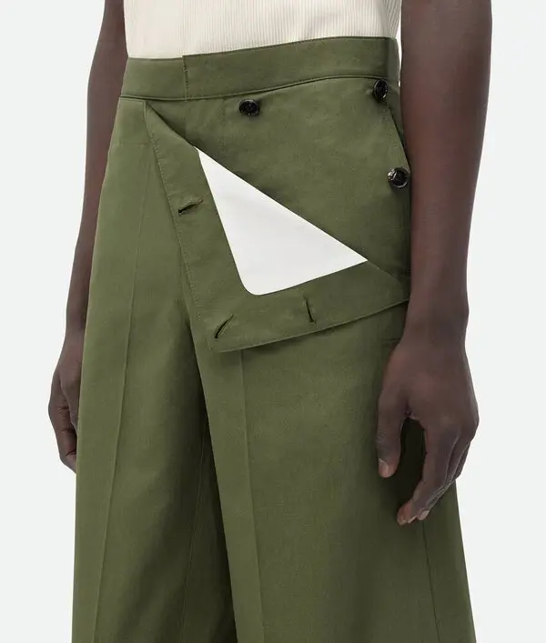 Bottega Veneta Compact Cotton Shorts