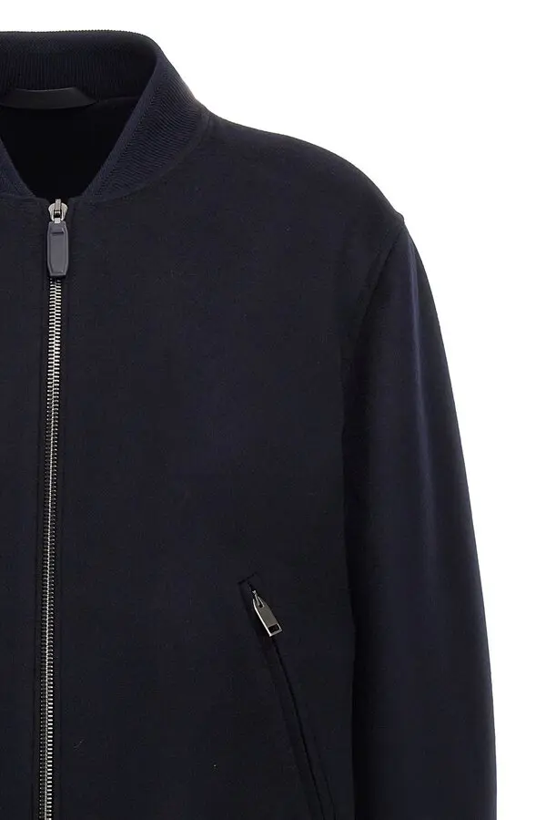 Brioni Felted Shirt Jacket