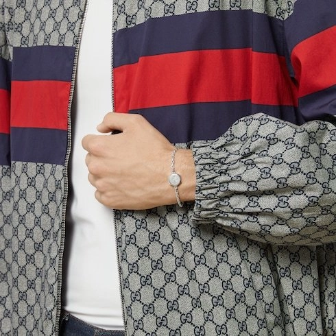 Gucci Embossed Logo Bracelet
