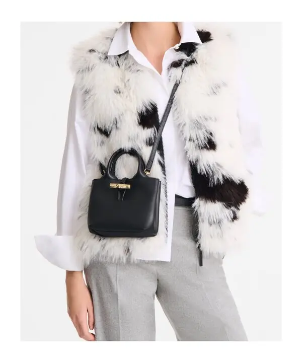Longchamp Le Roseau Xs Leather Mini Bag