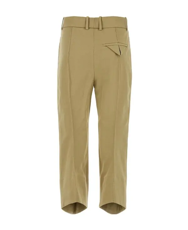 Bottega Veneta Cropped Straight Leg Trousers