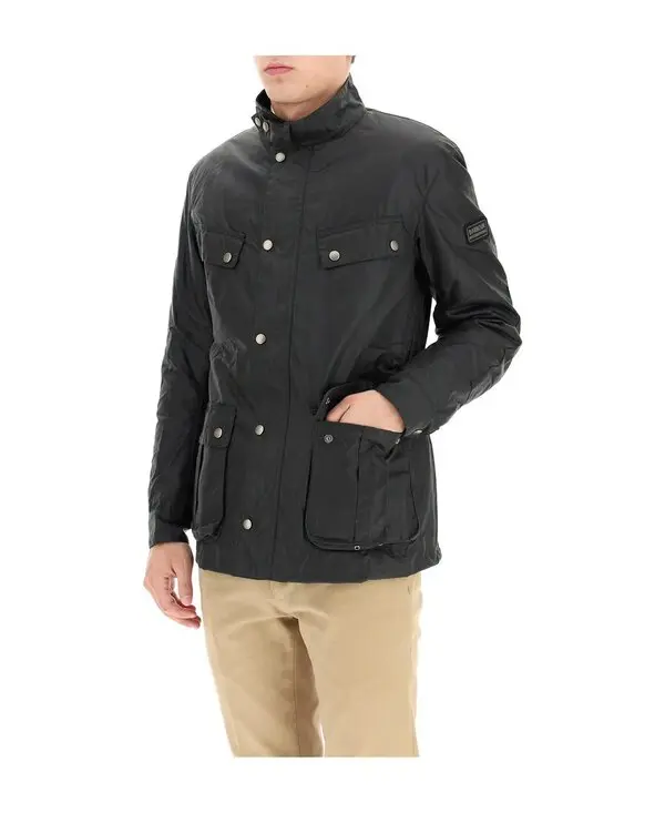 Barbour Duke High-neck Wax Jacket