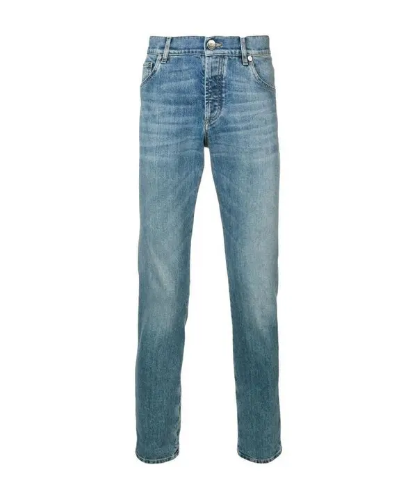 Brunello Cucinelli Straight-leg Skinny Jeans - Blue