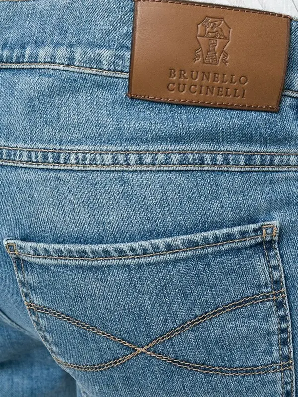 Brunello Cucinelli Straight Leg Jeans