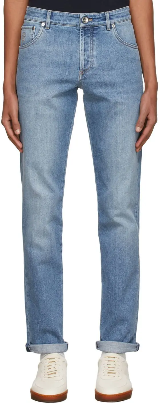 Brunello Cucinelli Straight Leg Jeans