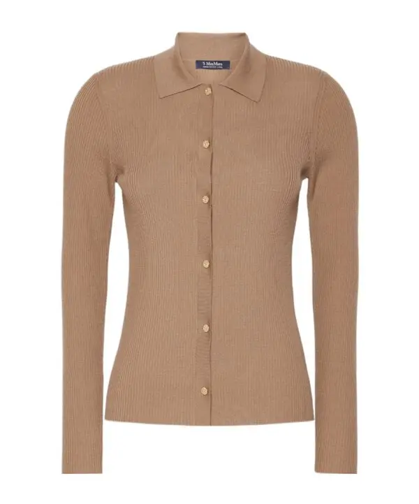 Max Mara Mmlimone Cardigan - Camel