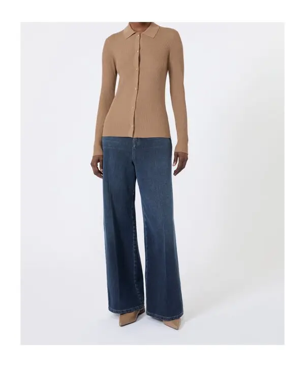 Max Mara Mmlimone Cardigan - Camel