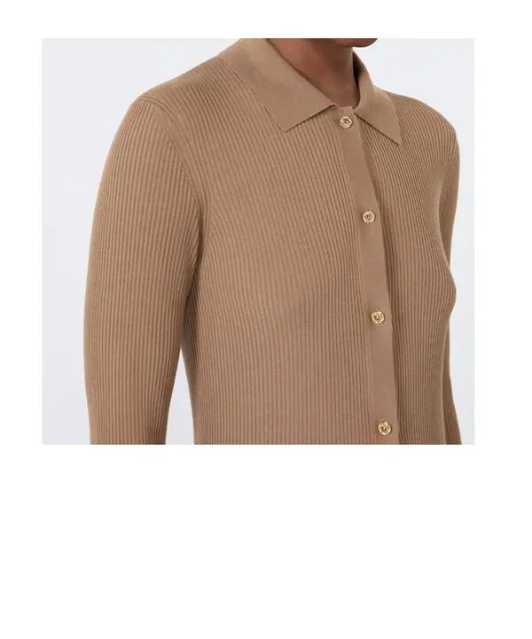 Max Mara Mmlimone Cardigan - Camel