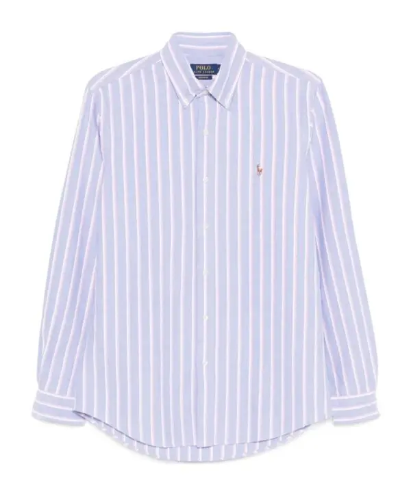 Polo Ralph Lauren Striped Oxford Shirt - Blue