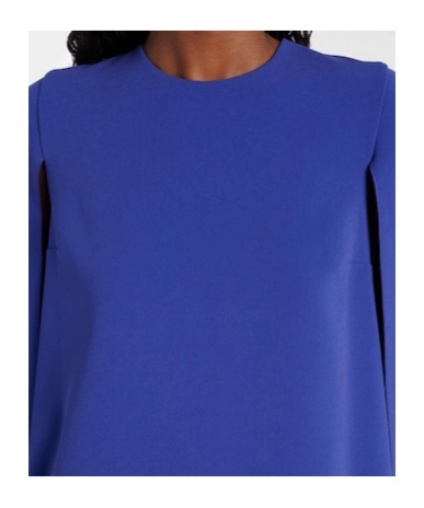 ROKSANDA Twiggy Caped Crêpe Cocktail Dress