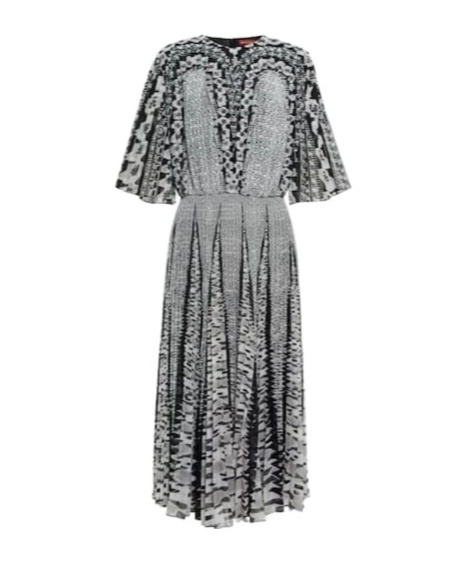 Altuzarra Kliulo Printed Midi Dress - Gray