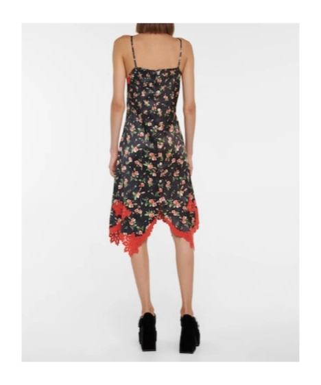 Rabanne Floral Printed Midi Dress