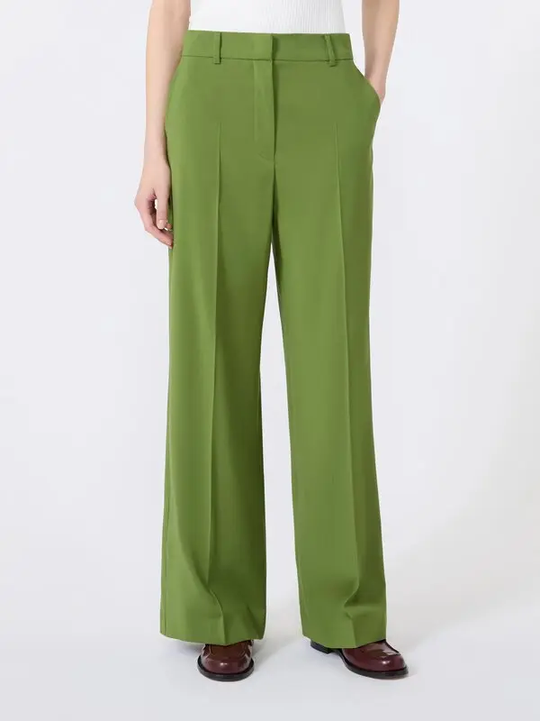 Max Mara Wool Wide Leg Pants