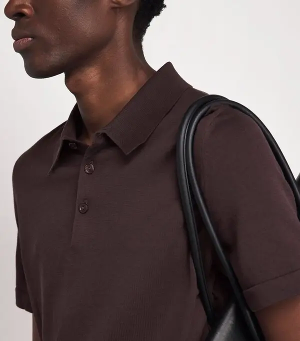 Sandro Knitted Polo Shirt