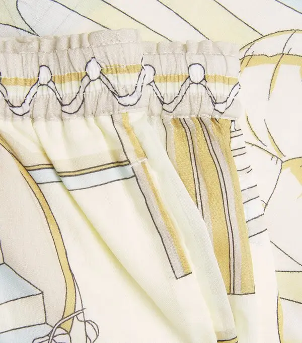 Tory Burch Cotton Printed Shorts