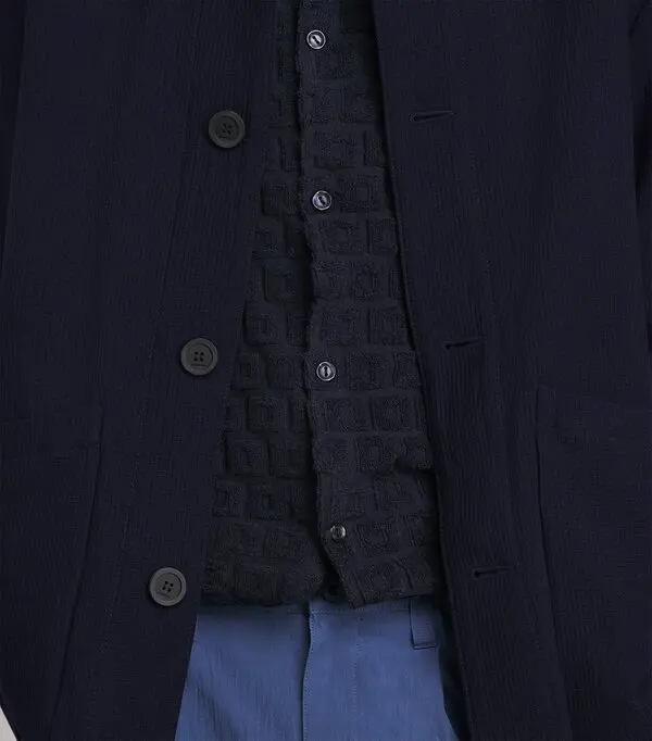 Sandro Wool Worker Overshirt