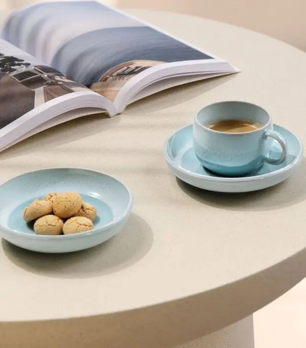VILLEROY & BOCH Porcelain Perlemor Espresso Cup And Saucer
