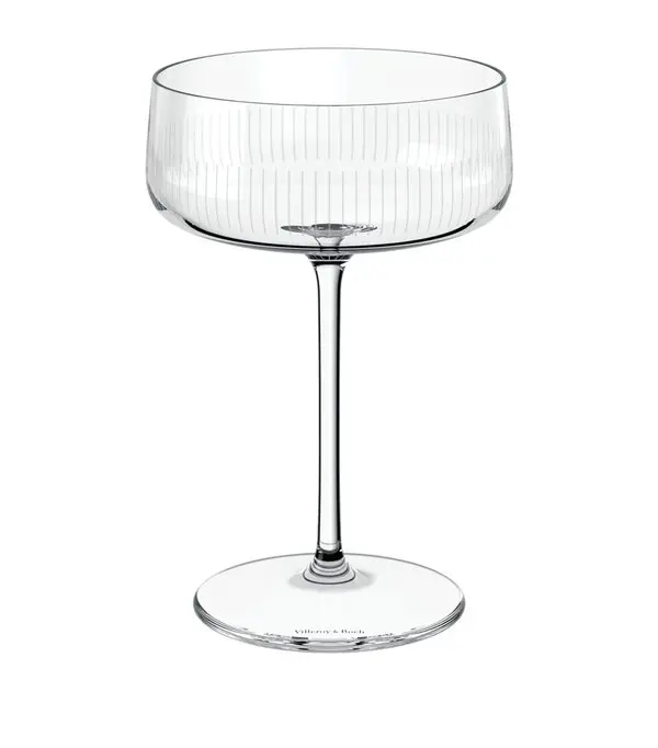 VILLEROY & BOCH Crystal Afina Champagne Coupes - Clear