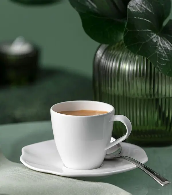 VILLEROY & BOCH Pura Espresso Cup Saucer - White
