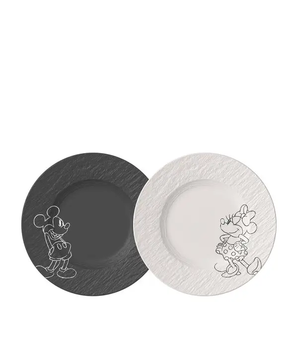 VILLEROY & BOCH X Mickey Mouse Manufacture Breakfast Plate - Black