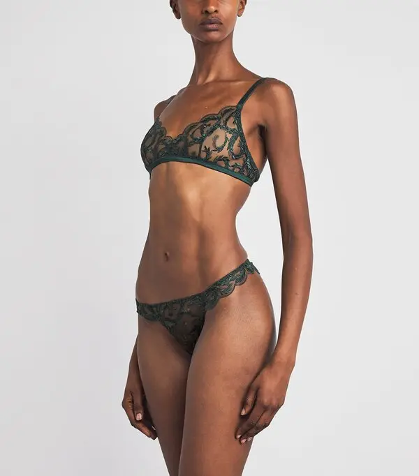 COCO DE MER Lace Arletta Brazilian Briefs