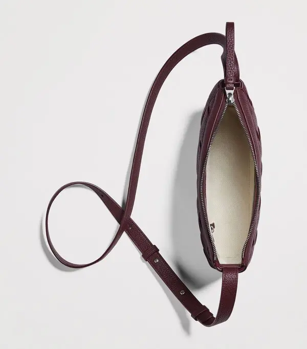 Bottega Veneta Small Leather Diago Messenger Bag